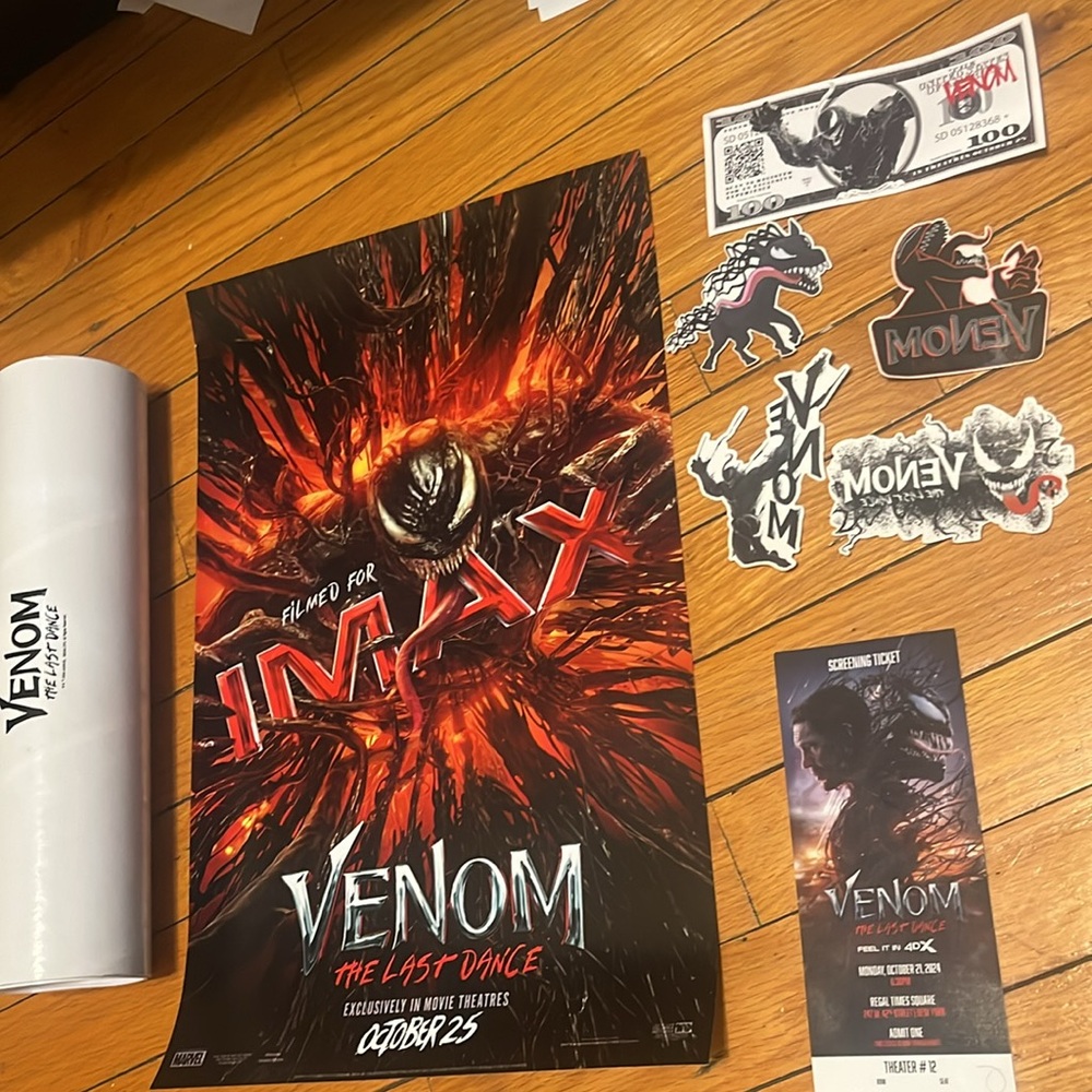 Venom Last Dance World Premiere Ny Ticket October 202… - Gem